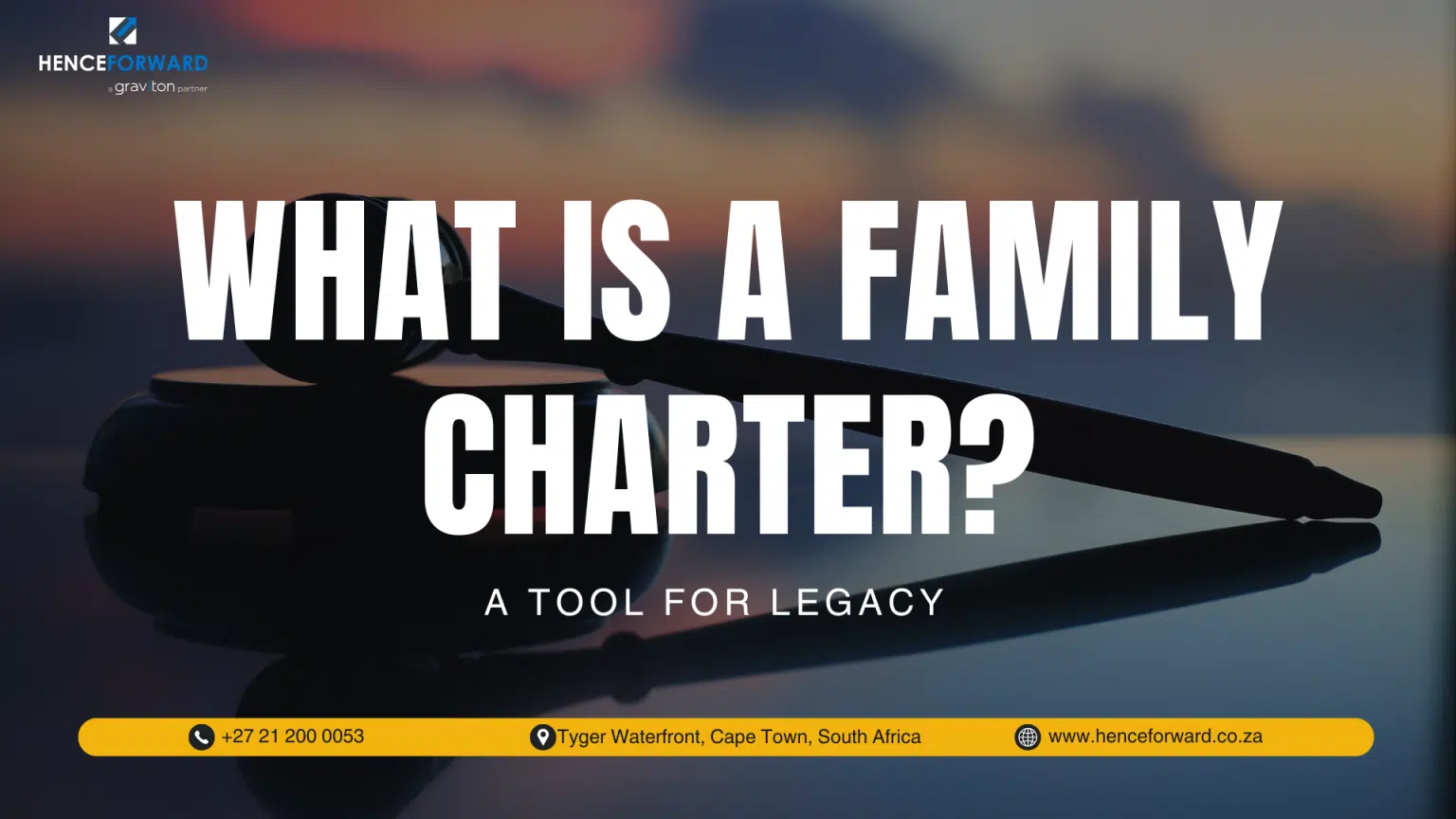 What is a Family Charter? | A Tool for Legacy | Henceforward